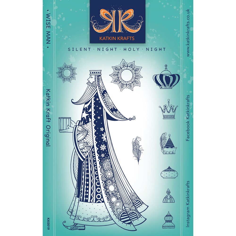 Wise Man A5 Clear Stamp Set (KK0019) - Craftlines B.V.