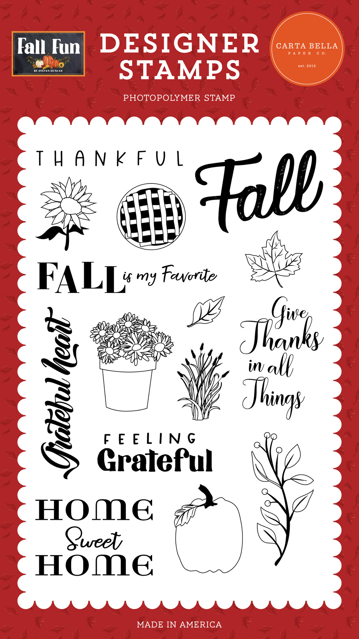 Fall Is My Favorite Stamp Set (CBFF326042) - Craftlines B.V.