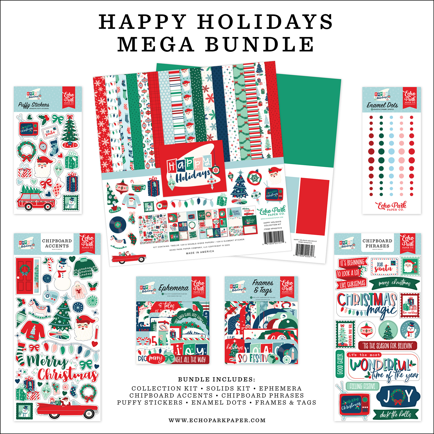 Happy Holidays Mega Bundle (HPH327050) - Craftlines B.V.