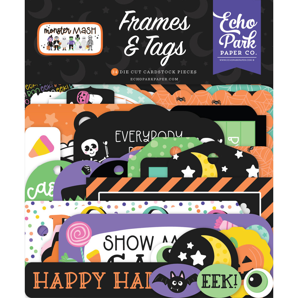 Monster Mash Frames & Tags (MM323025) - Craftlines B.V.