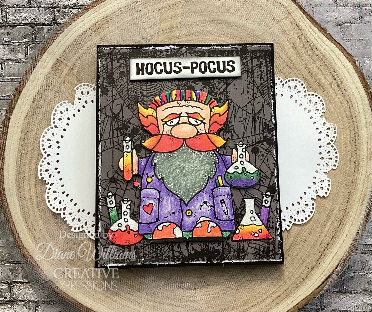 Professor Gnome Clear Stamps (FRS1010) - Craftlines B.V.