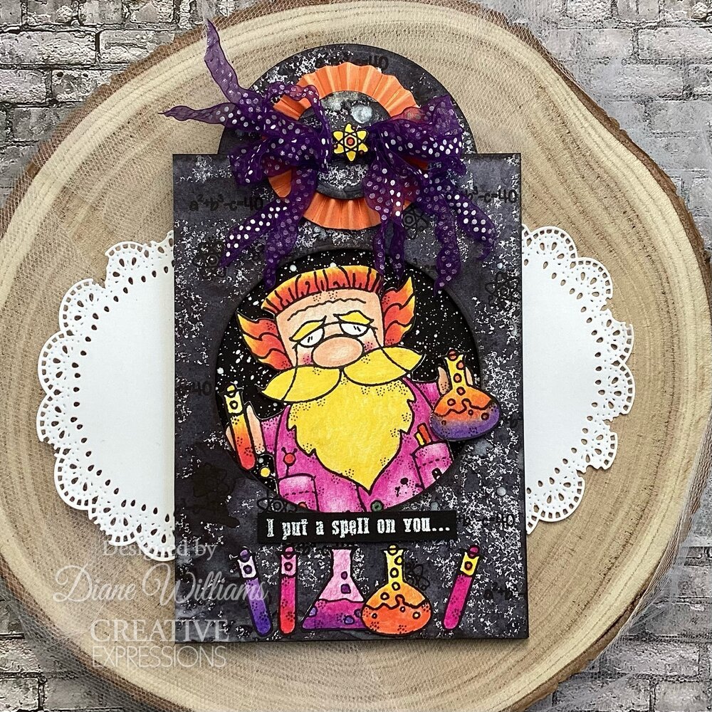 Professor Gnome Clear Stamps (FRS1010) - Craftlines B.V.