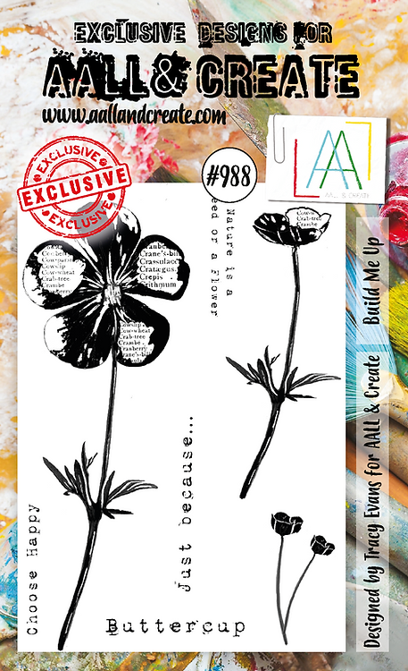 Stamp Set A6 Build Me Up (AALL-TP-988) - Craftlines B.V.
