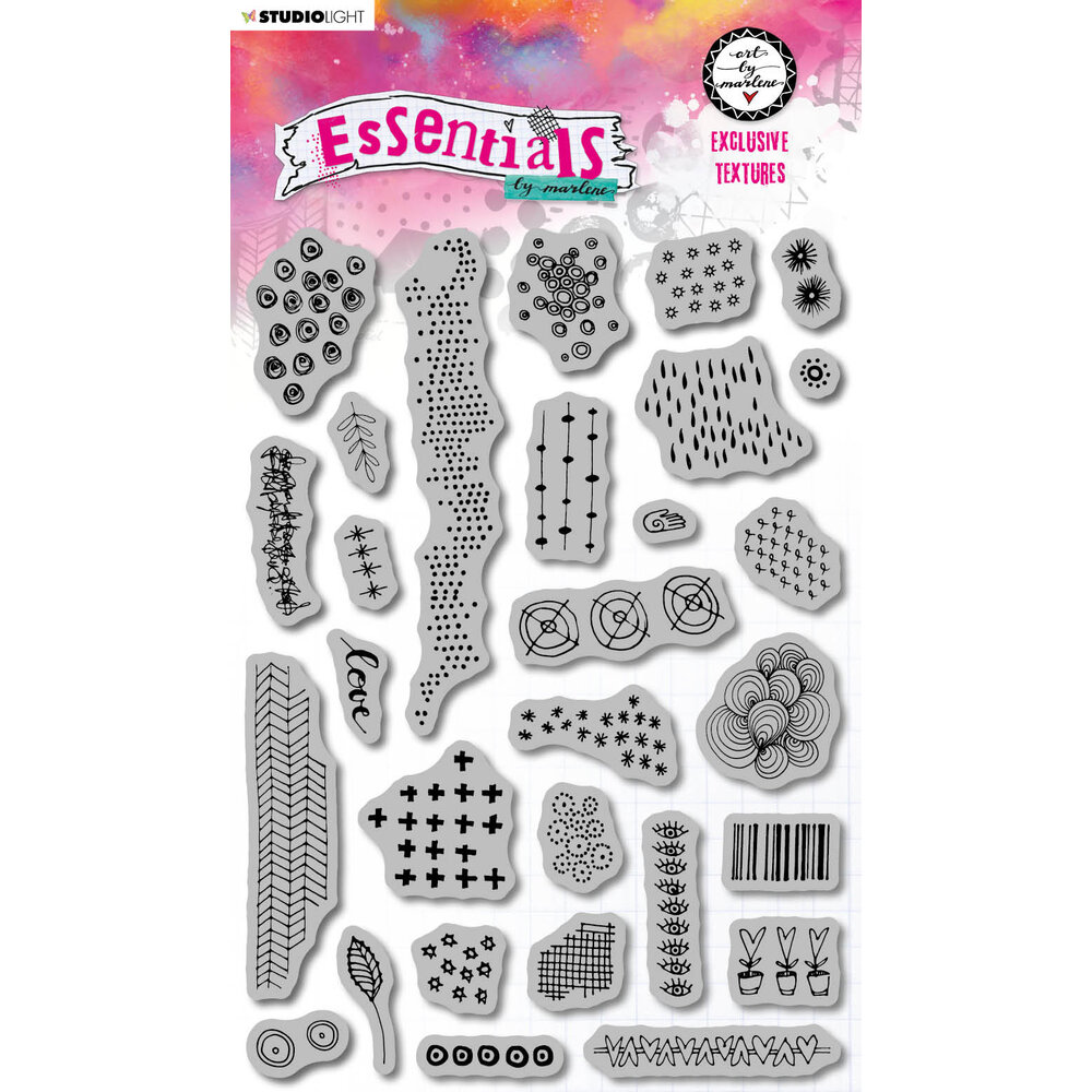 Essentials Cling Stamps Exclusive Textures (ABM-ES-STAMP47 ...