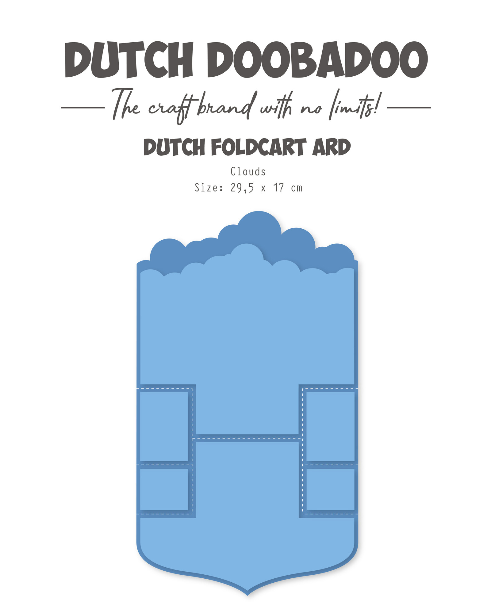 Dutch Card Art A4 Clouds (470.784.253) - Craftlines B.V.