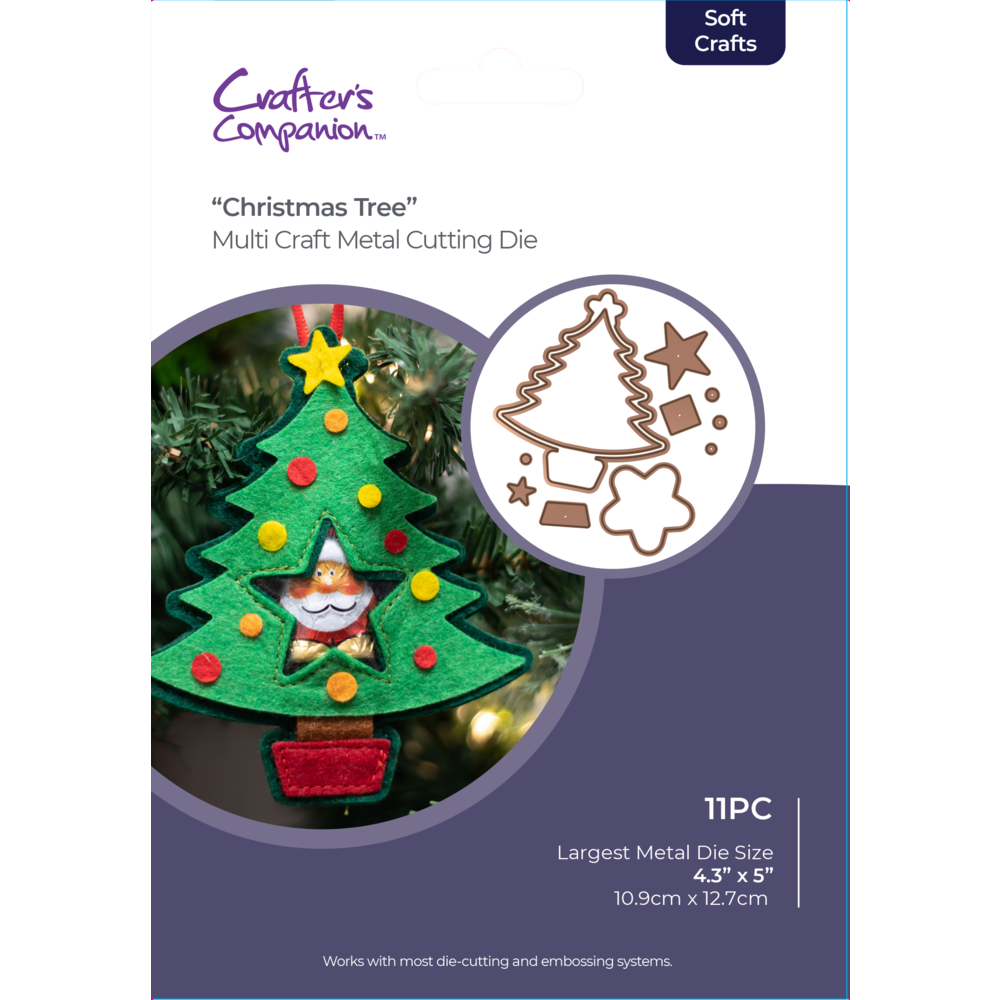 Multi Craft Festive Treat Dies Christmas Tree (GEM-MCD-FTW-TRE ...