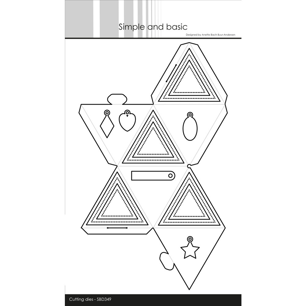 Diamondbox Cutting Dies (SBD349) - Craftlines B.V.