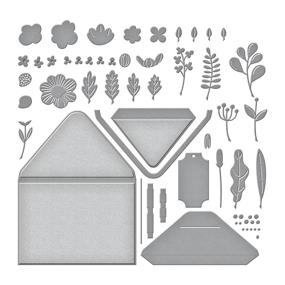 Envelope of Wonder Etched Dies (S7-238) - Craftlines B.V.