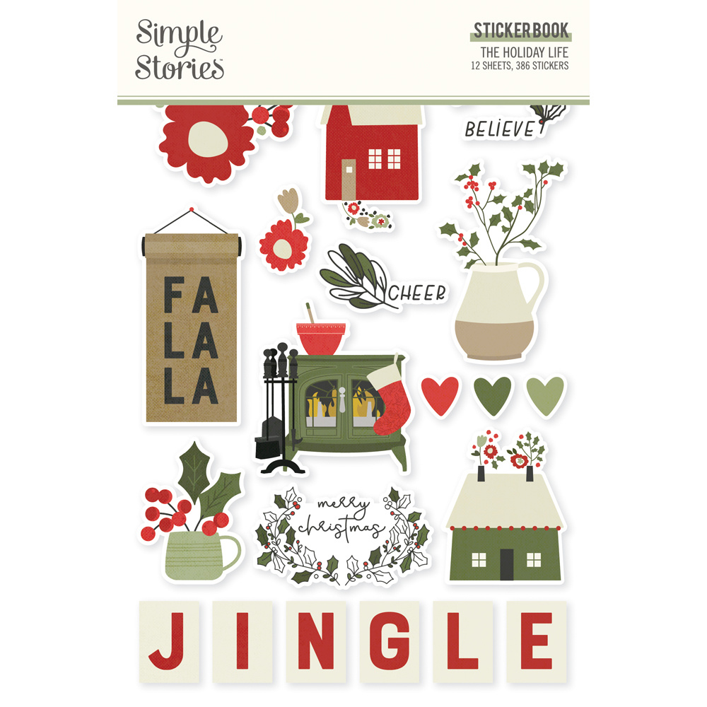 The Holiday Life Sticker Book (20521) - Craftlines B.V.