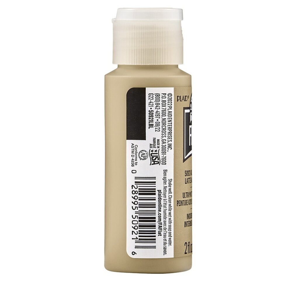Folkart Flat Almond Latte 2 fl oz (50921) - Craftlines B.V.
