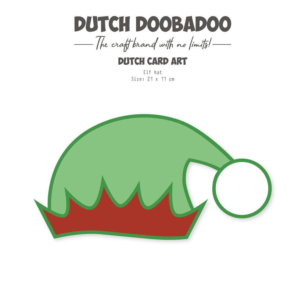 Dutch Card Art A5 Elf Hat (470.784.261) - Craftlines B.V.