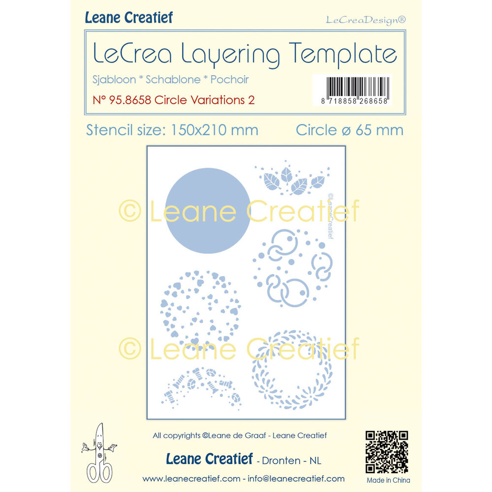 Lecreadesign Layering Template Circle Variations Nº 2 (95.8658 ...