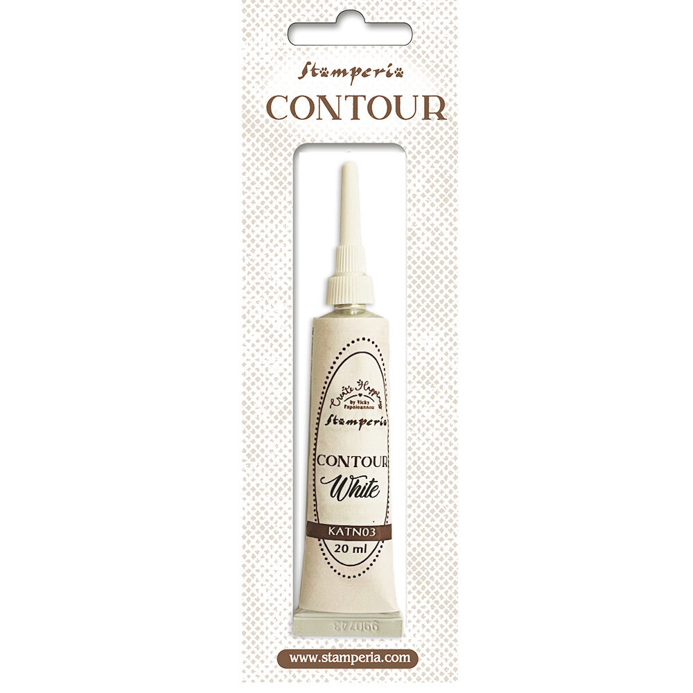 Create Happiness Contour Liner White 20ml (KATN03) - Craftlines B.V.