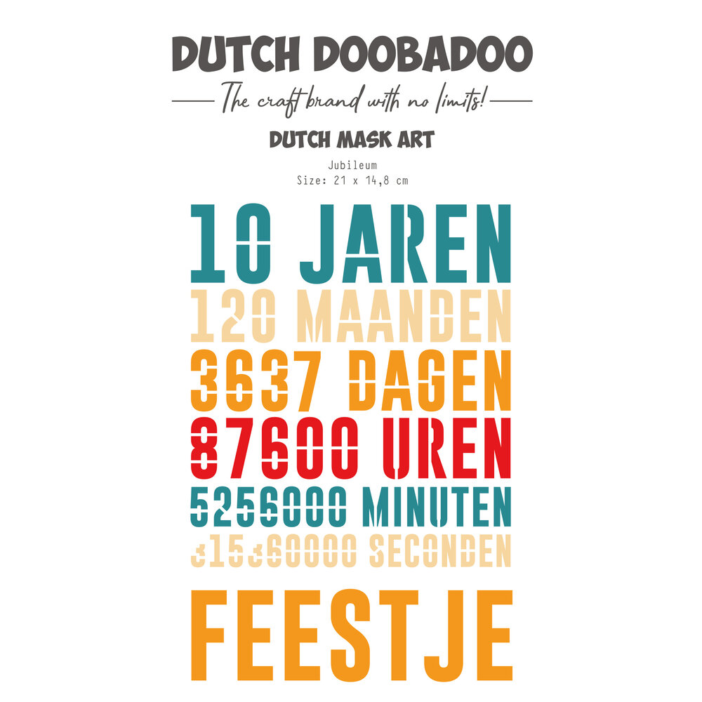 Dutch Card Art A5 Jubileum (470.784.269) - Craftlines B.V.