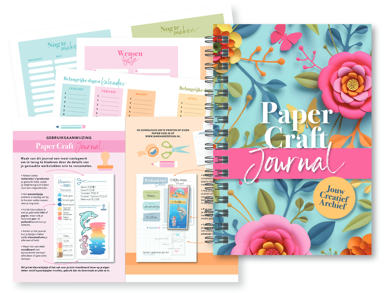 Paper Craft Journal A5 NL (CA3191) - Craftlines B.V.