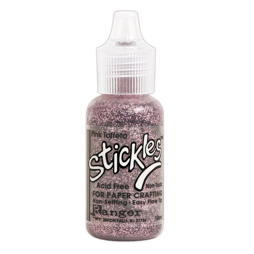 Ranger Stickles Glitter Glue Pink Taffeta 0.5 fl oz (SGG38481 ...