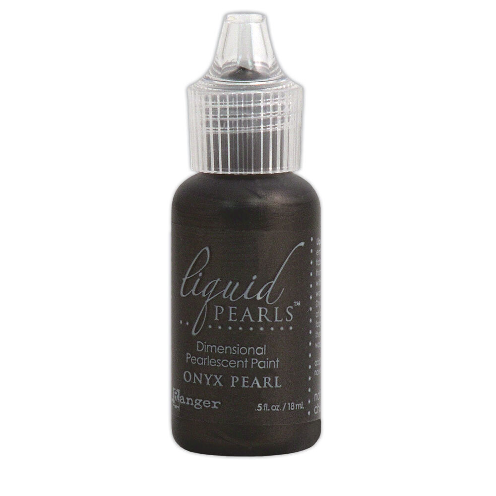 Ranger Liquid Pearls Onyx Pearl 0.5 fl oz (LPL28239) - Craftlines B.V.