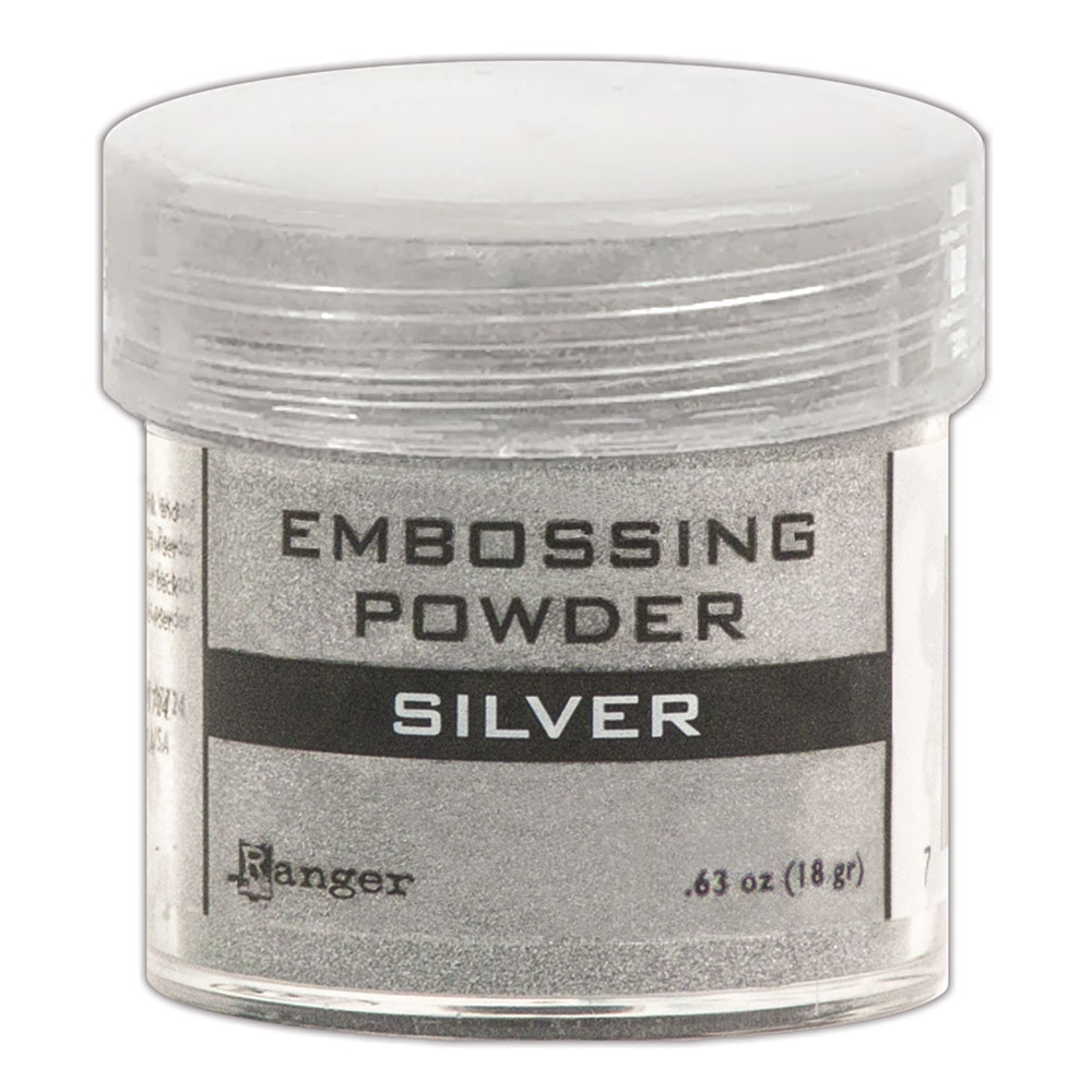 Ranger Embossing Powder Silver 1 oz (EPJ37361) - Craftlines B.V.