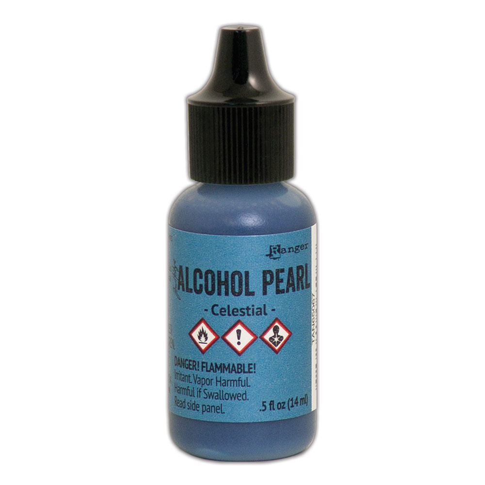Tim Holtz Alcohol Pearl Celestial 0.5 oz (TAN65067) - Craftlines B.V.