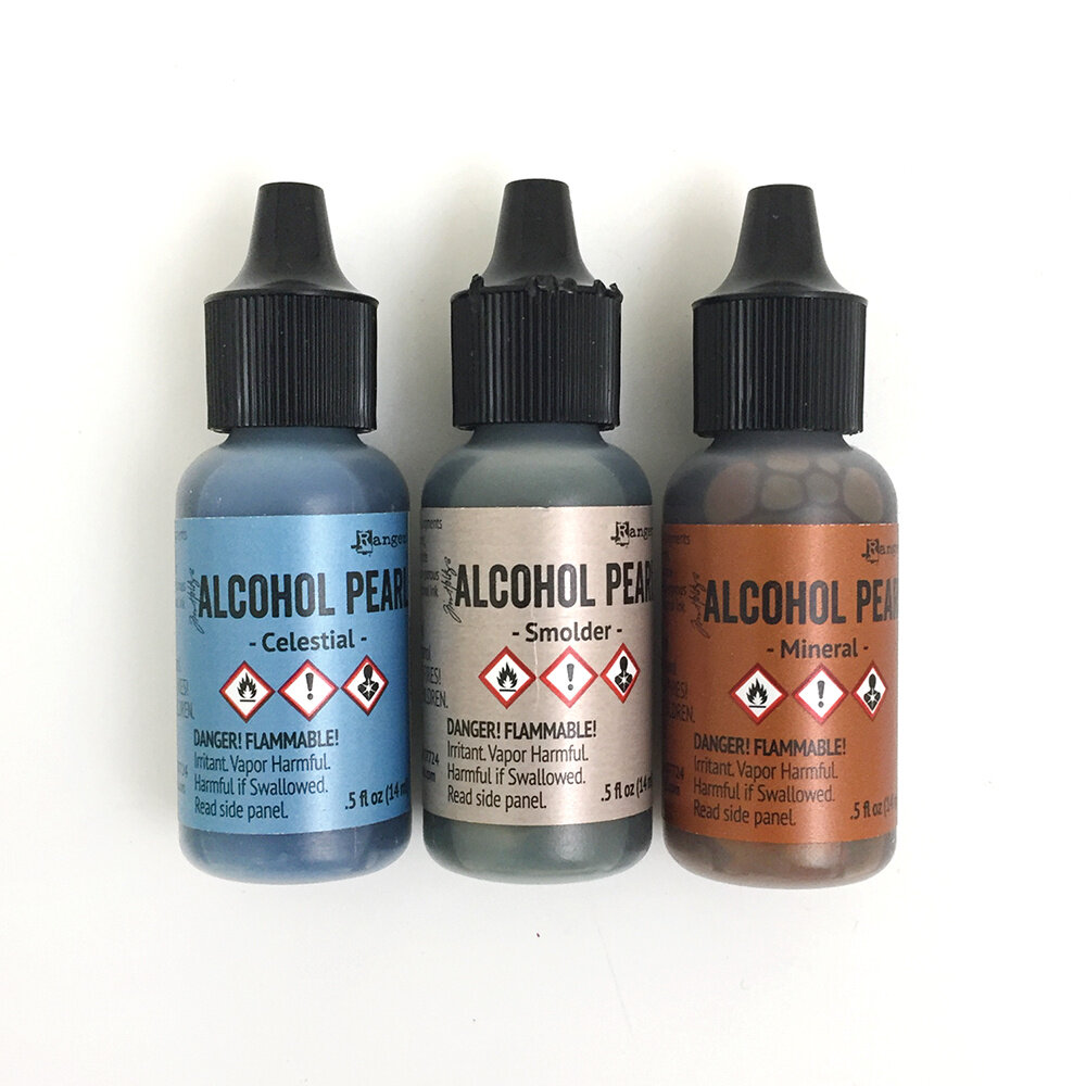 Tim Holtz Alcohol Pearls - Kit 4 (TANK65548) - Craftlines B.V.