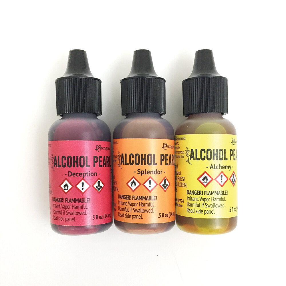 Tim Holtz Alcohol Pearls - Kit 1 (TANK65517) - Craftlines B.V.