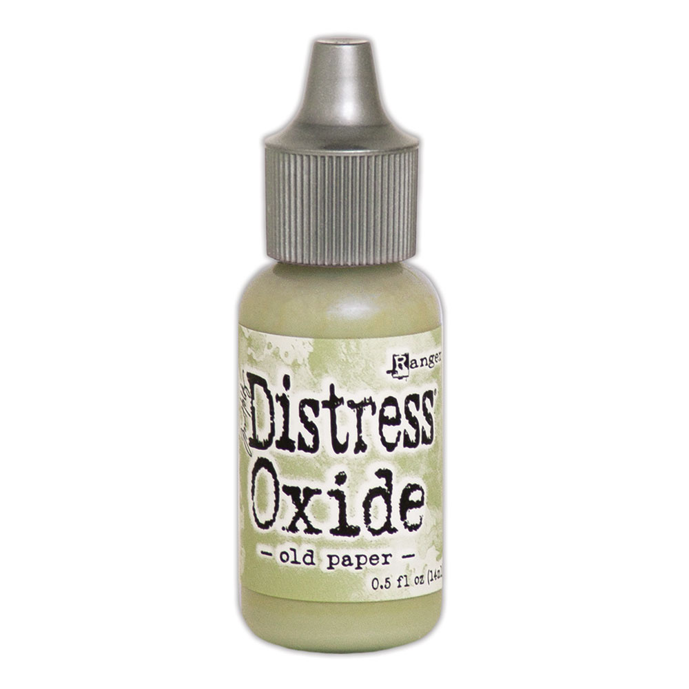 Tim Holtz Distress Oxide Ink Re-Inker Old Paper 0.5 fl oz (TDR57192 ...
