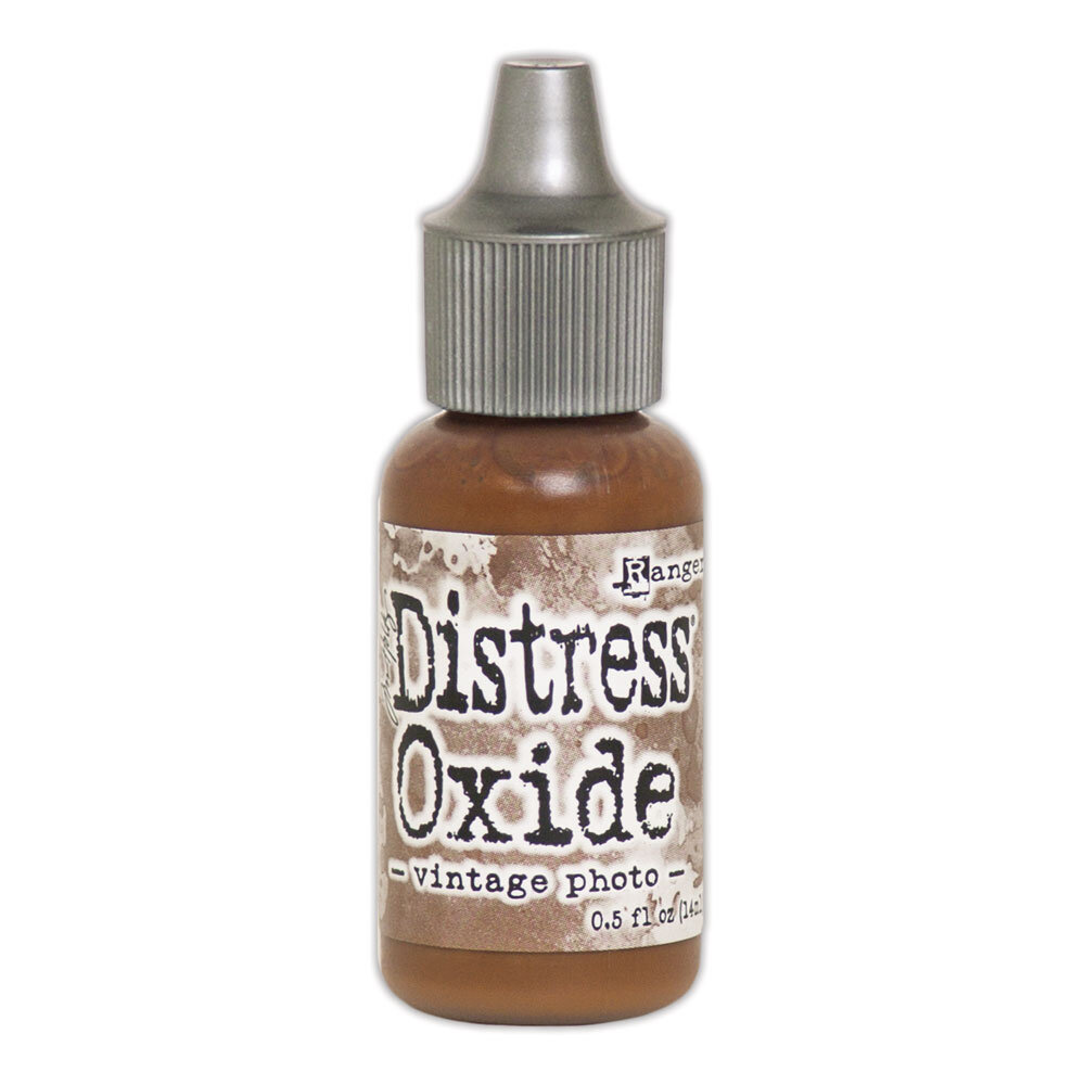 Tim Holtz Distress Oxide Ink Re-Inker Vintage Photo 0.5 fl oz (TDR57413 ...