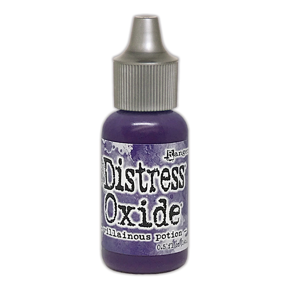 Tim Holtz Distress Oxide Ink Re-Inker Villainous Potion 0.5 fl oz ...
