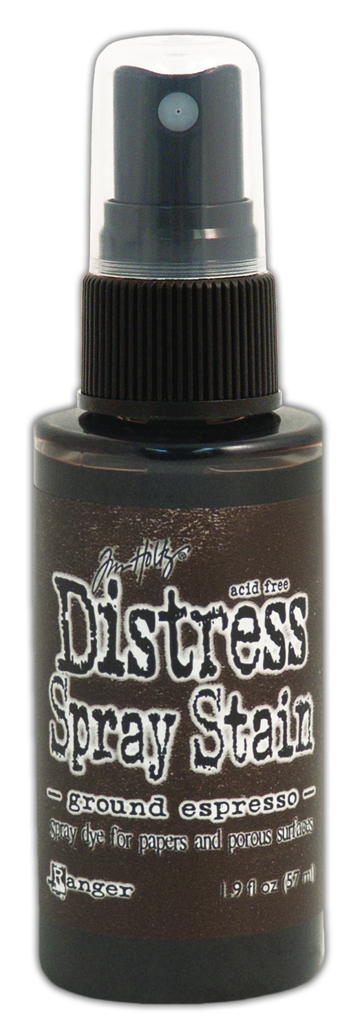 Tim Holtz Distress Spray Stains Ground Espresso 1.9 fl oz (TSS44161 ...