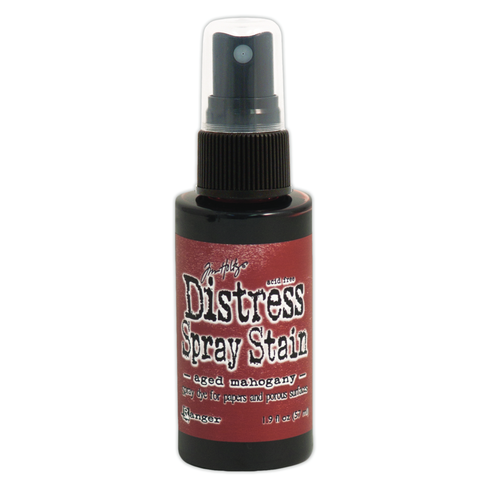 Tim Holtz Distress Spray Stain Aged Mahogany 1.9 fl oz (TSS42129 ...