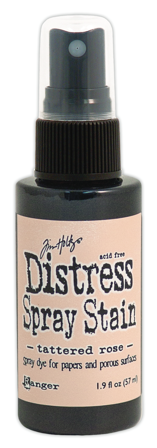 Tim Holtz Distress Spray Stain Tattered Rose 1.9 fl oz (TSS42556 ...