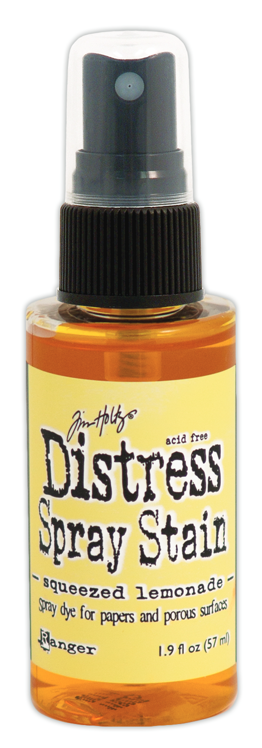 Tim Holtz Distress Spray Stains Squeezed Lemonade 1.9 fl oz (TSS42525 ...