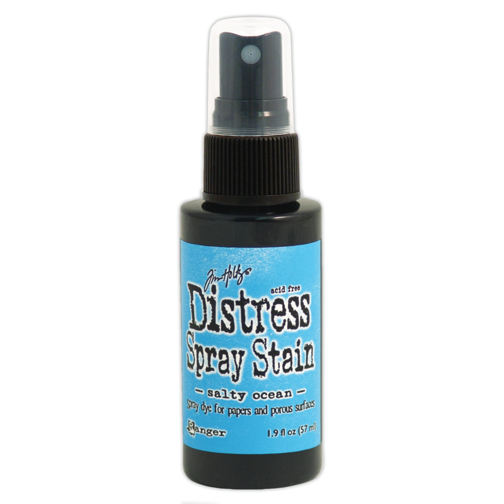 Tim Holtz Distress Spray Stain Salty Ocean 1.9 fl oz (TSS42457 ...