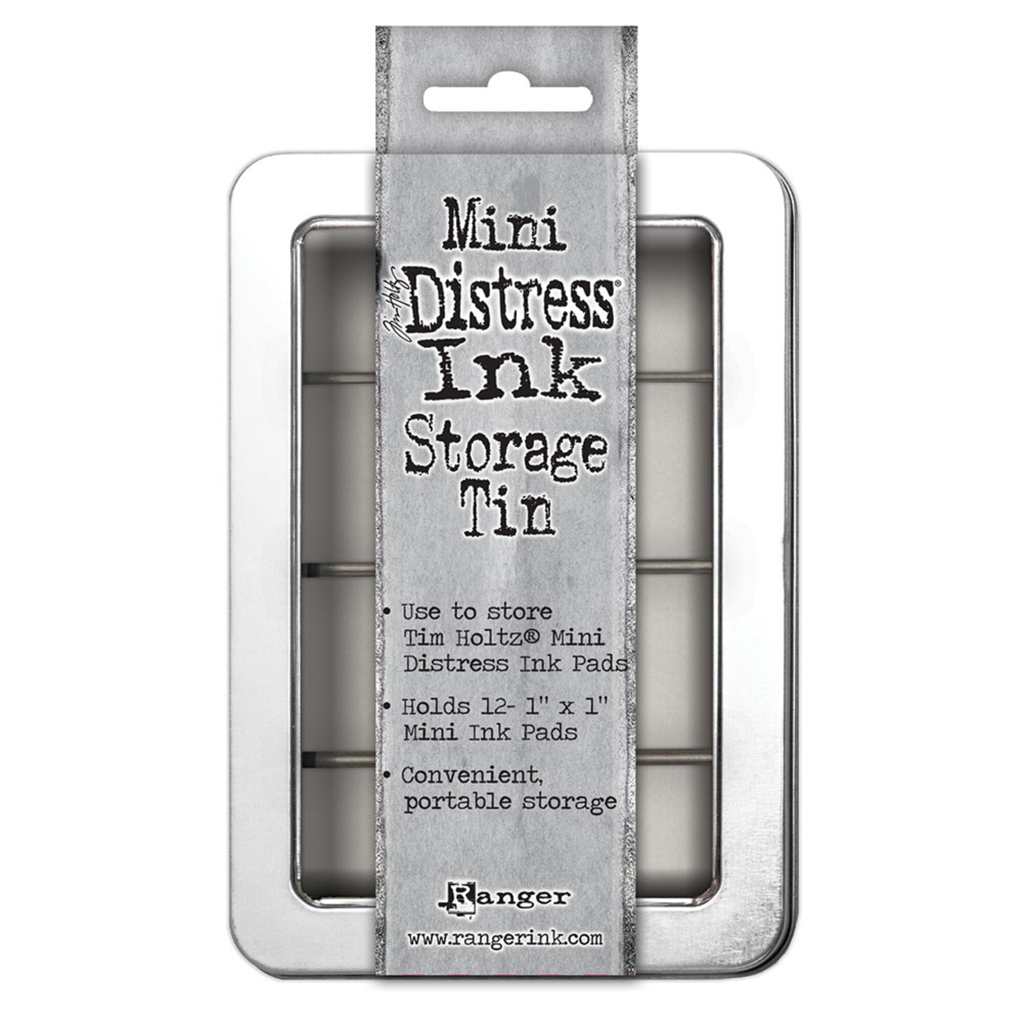 Tim Holtz Distress Ink Mini Pad Storage Tin (Empty) (TDA42013 ...