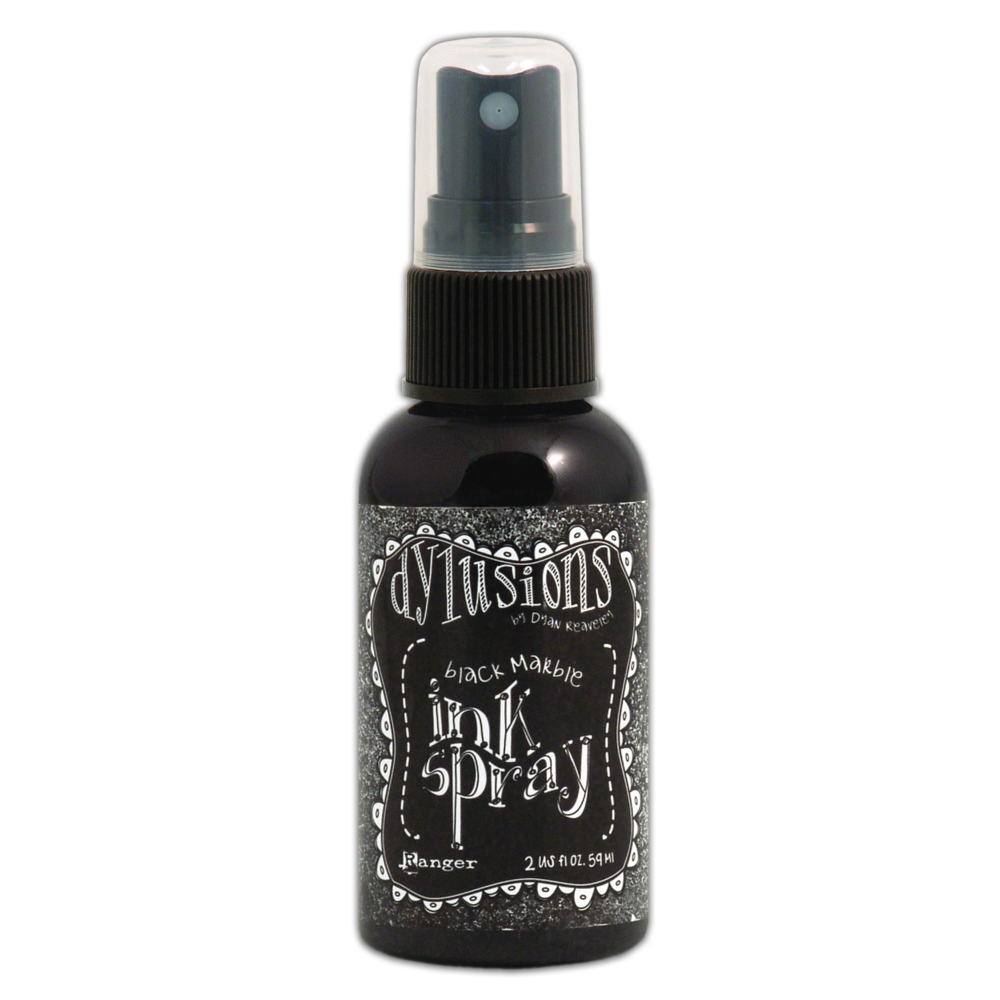 Dyan Reaveley Dylusions Ink Sprays Black Marble 2 fl oz (DYC33837 ...