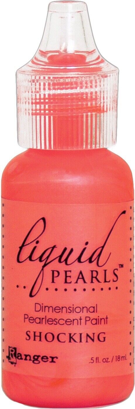Ranger Liquid Pearls Shocking 0.5 fl oz (LPL65227) - Craftlines B.V.