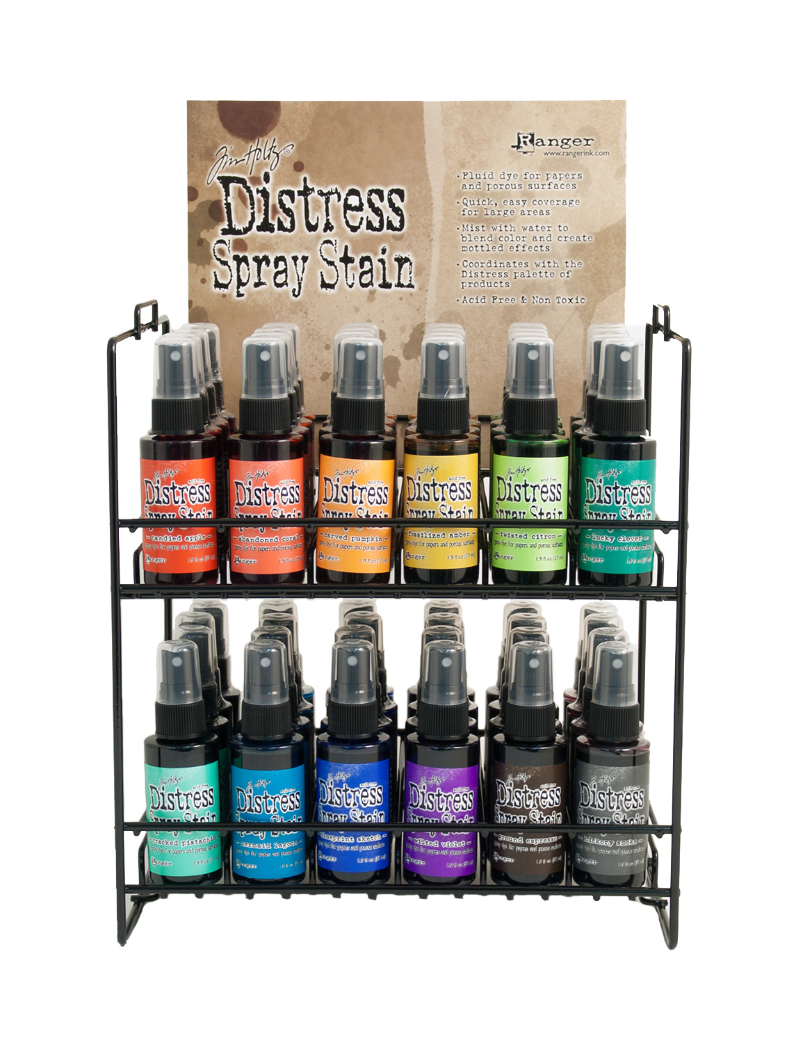 Tim Holtz Distress Spray Stains - Header Card (HDR44680) - Craftlines B.V.