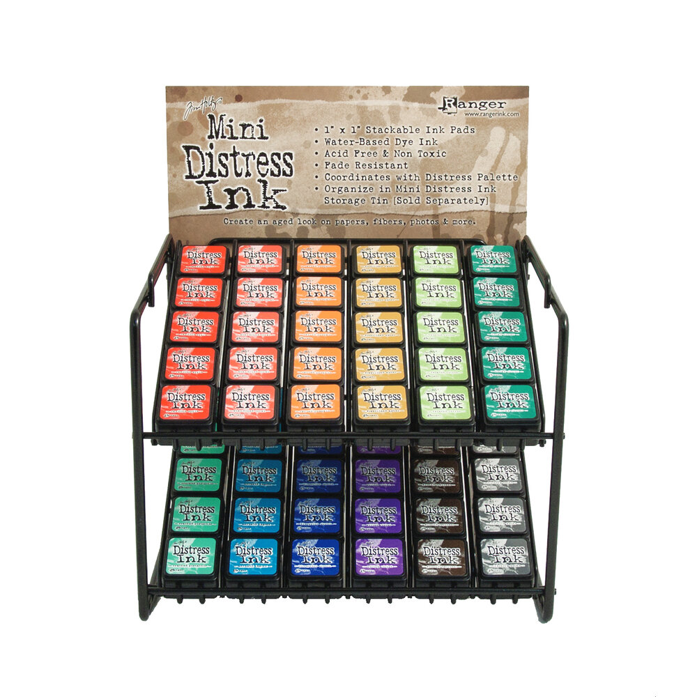 Tim Holtz Distress Ink - Mini Pad Header Card (HDR44697) - Craftlines B.V.