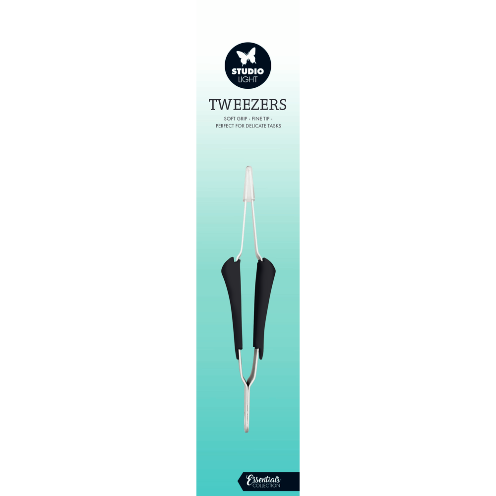 Tweezers Soft Grip Fine Tip (SL-TO-TWEE02) - Craftlines B.V.