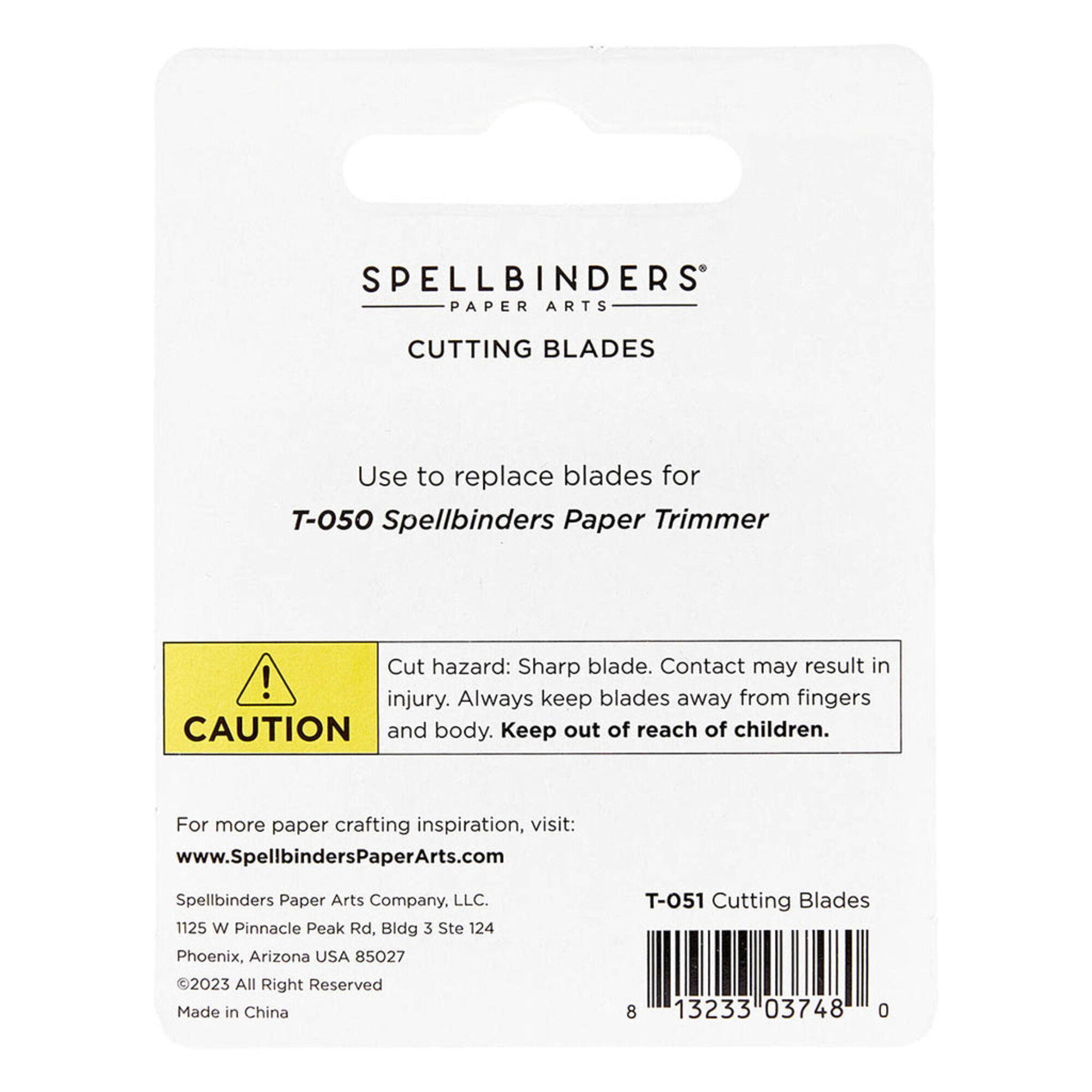Replacement Cutting Blades (T-051) - Craftlines B.V.