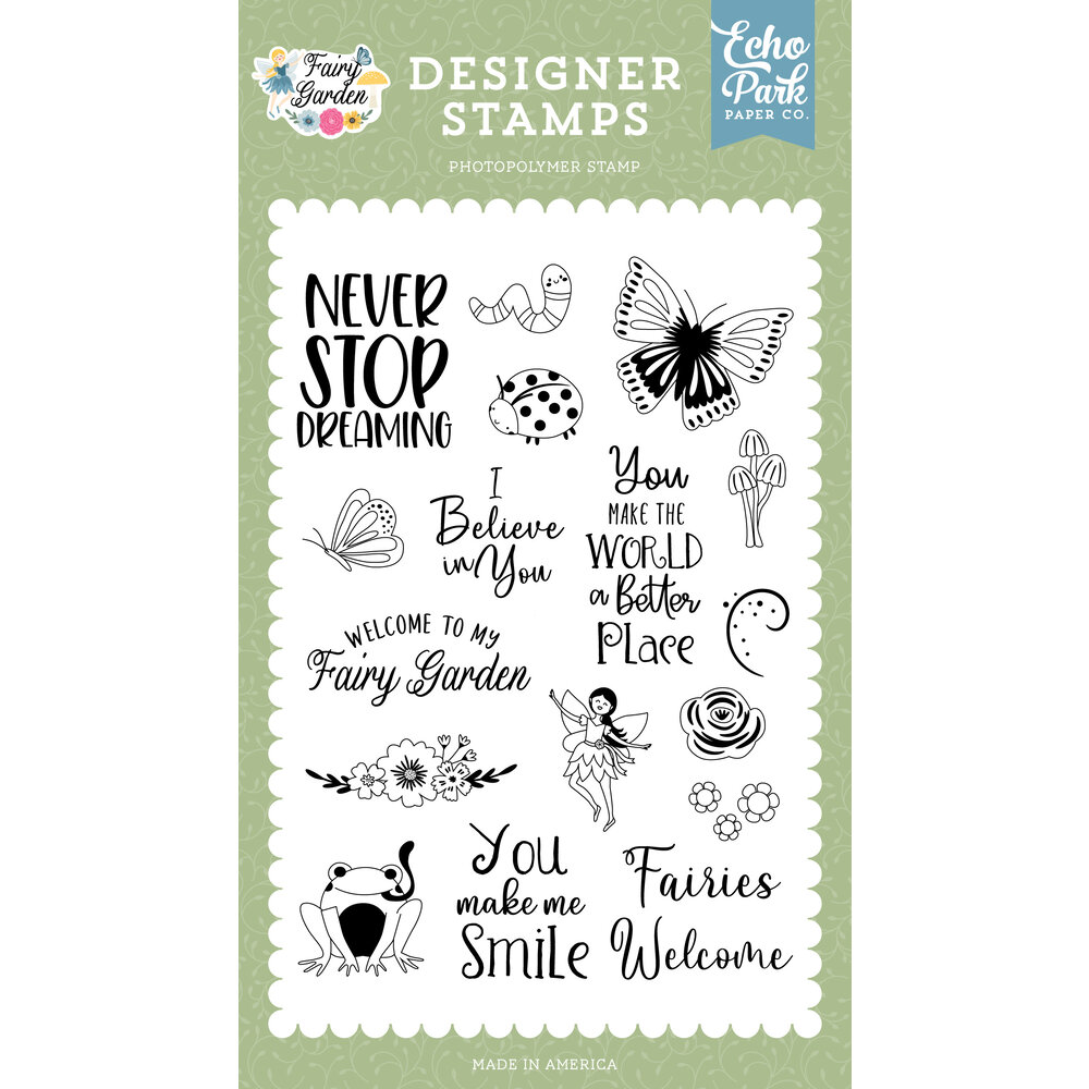Fairies Welcome Designer Stamps (FG338044) - Craftlines B.V.