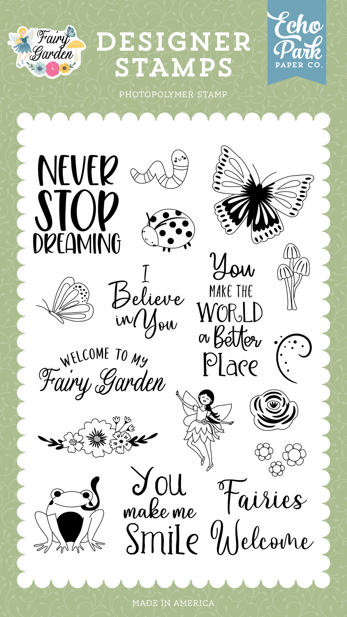 Fairies Welcome Designer Stamps (FG338044) - Craftlines B.V.