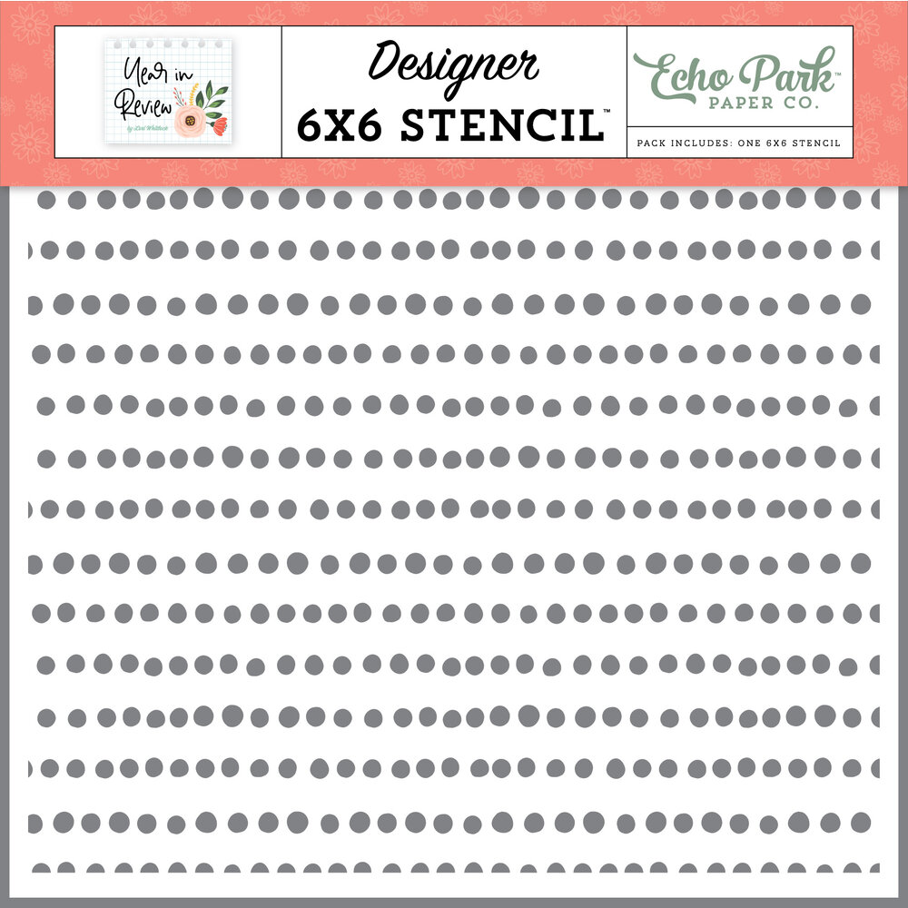 To Do List Dots Stencil (YIR337033) - Craftlines B.V.