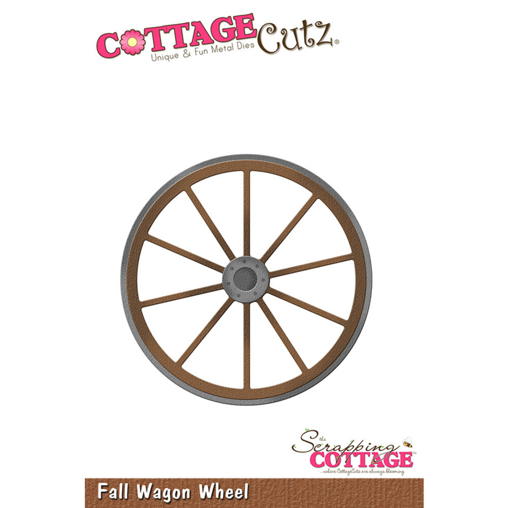 Fall Wagon Wheel (CC-1270) - Craftlines B.V.