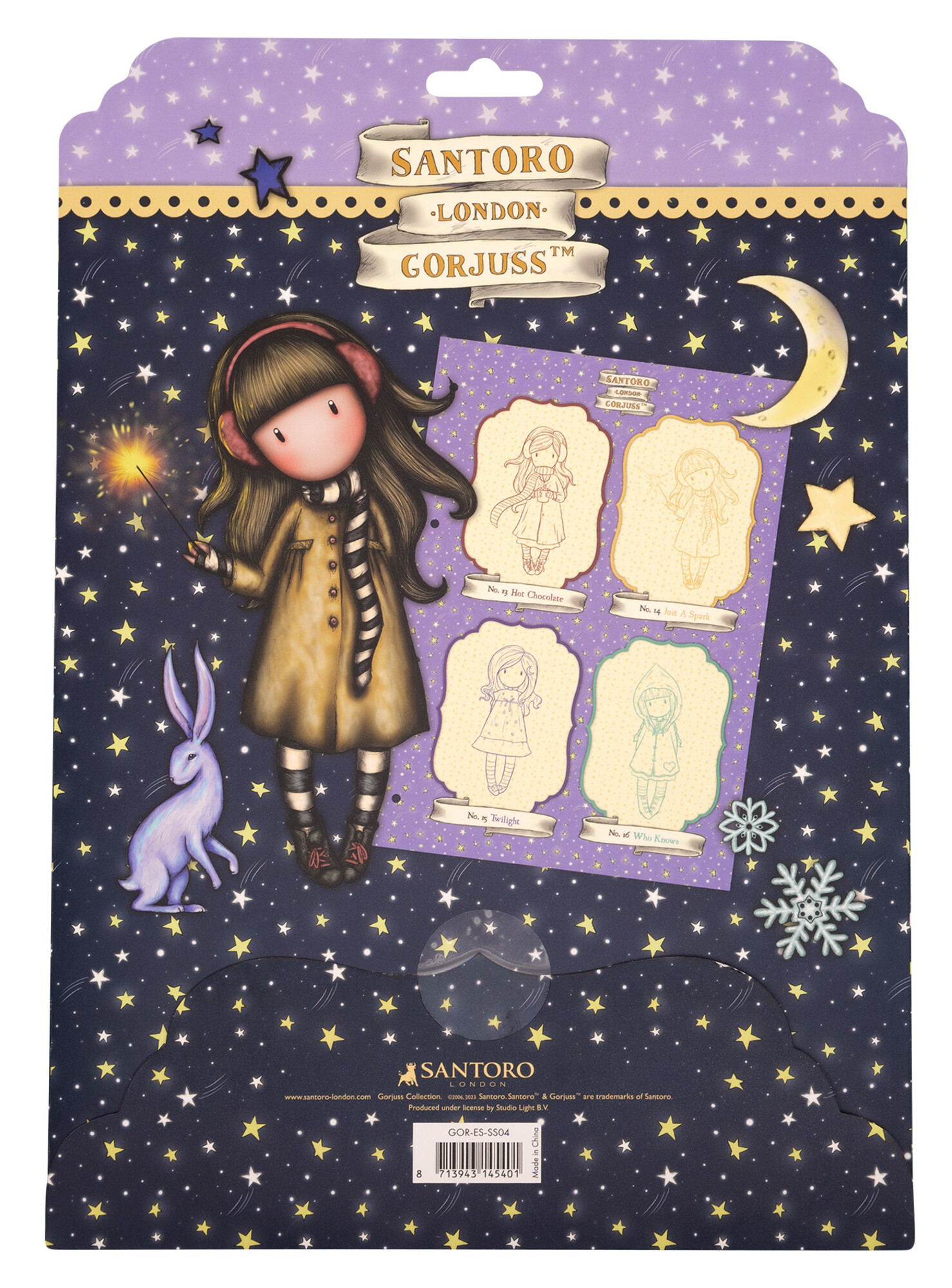 Gorjuss Pocket Sheet No. 13-16 (GOR-ES-SS04) - Craftlines B.V.