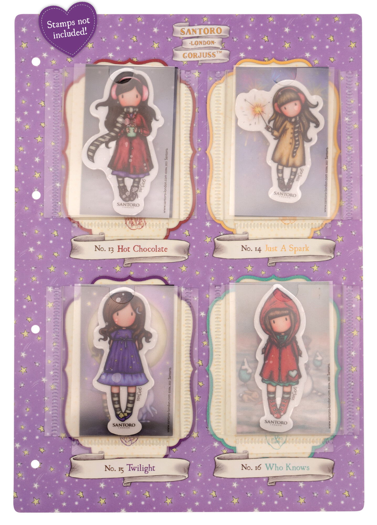 Gorjuss Pocket Sheet No. 13-16 (GOR-ES-SS04) - Craftlines B.V.