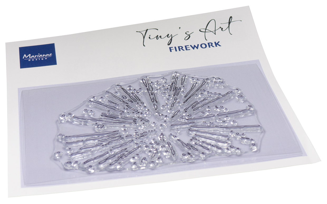 Clear Stamps Tiny's Art Firework (TC0919) - Craftlines B.V.