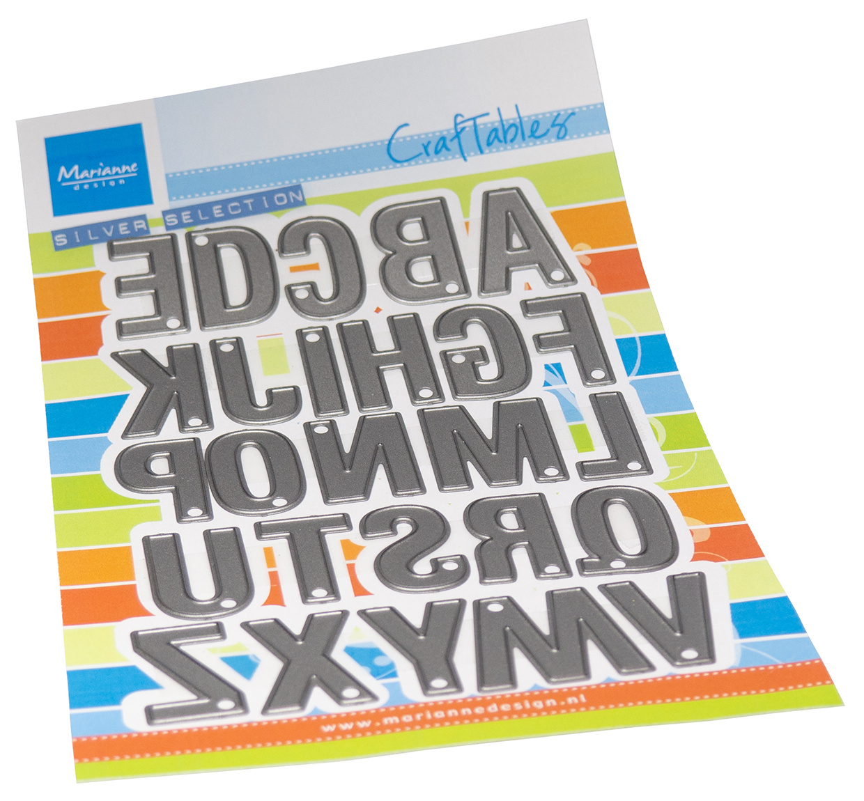 Craftables Alphabet Upper Case (CR1641) - Craftlines B.V.