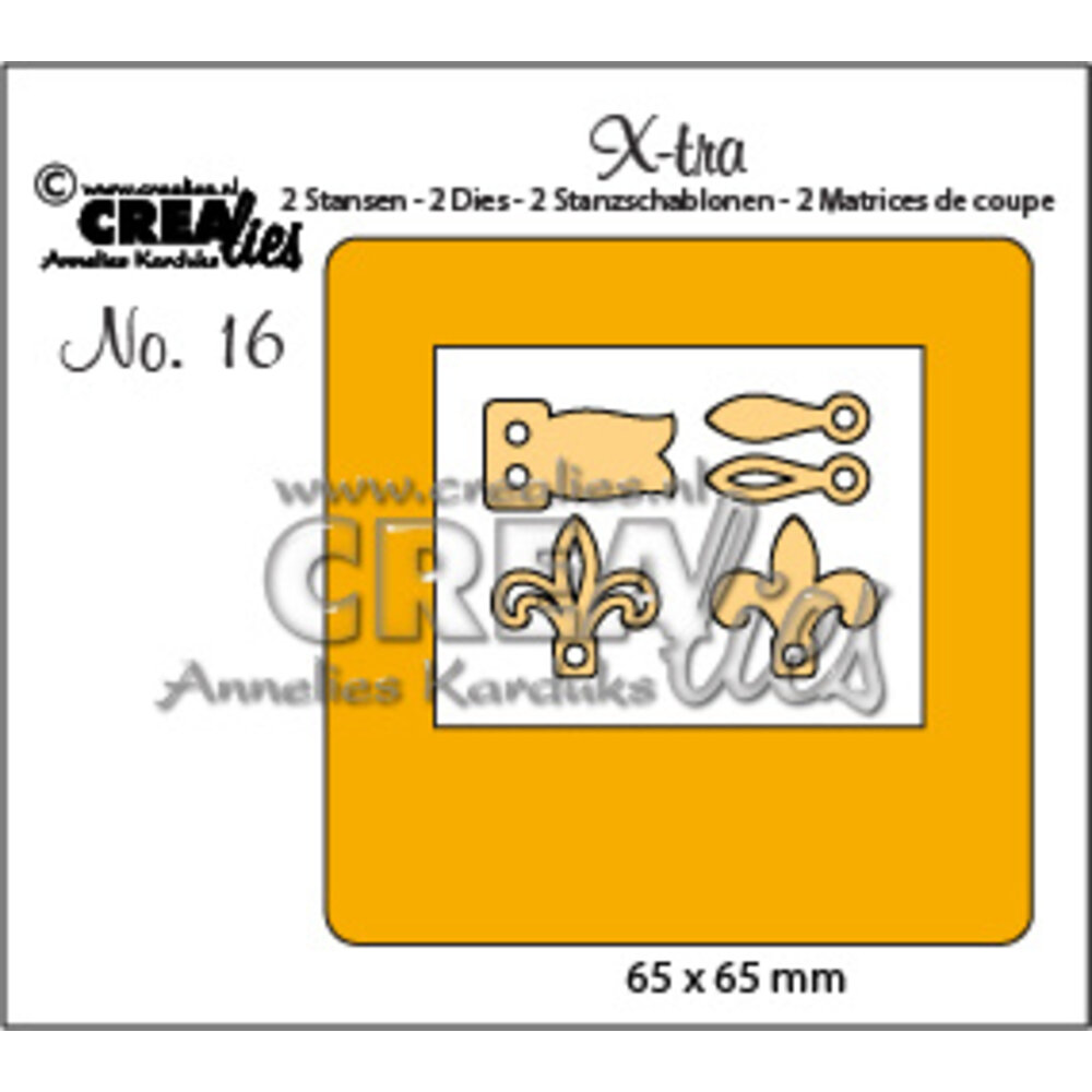 X-tra Dies No. 16 Diaframe + Closures (CLXtra16) - Craftlines B.V.