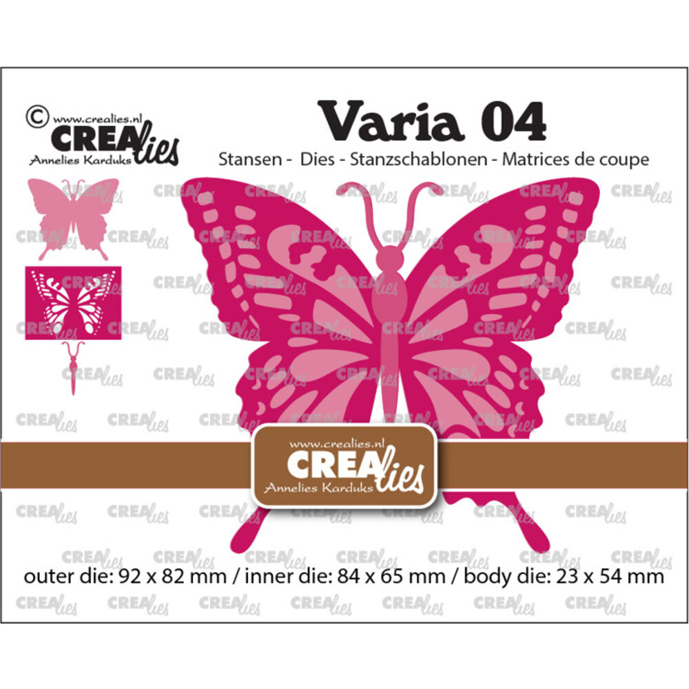 Varia Stansen No. 04 Zwaluwstaartvlinder (CLVaria04) - Craftlines B.V.